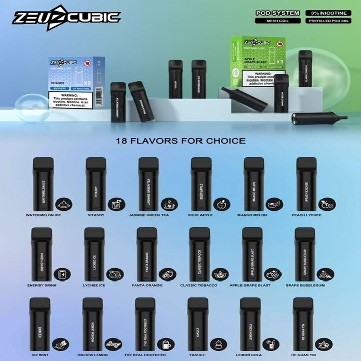 ZEUZ CUBIC POD (PREFILLED POD) | ZeuzCubic | Zeuz device ...